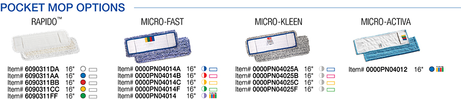 Microfiber Flat No-touch Pocket Mop System | Filmop