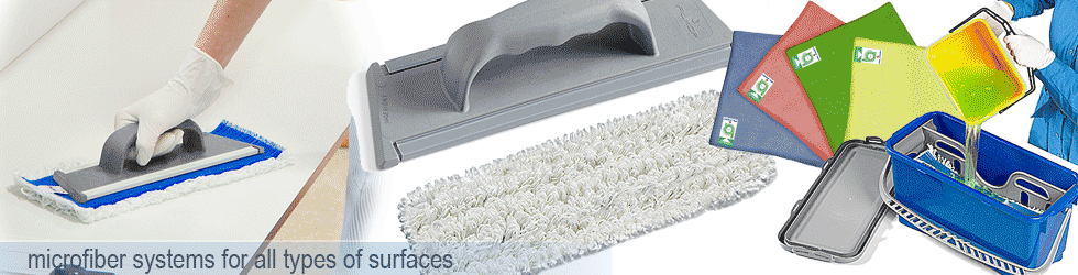 Microfiber surface cleaning systems|Filmop