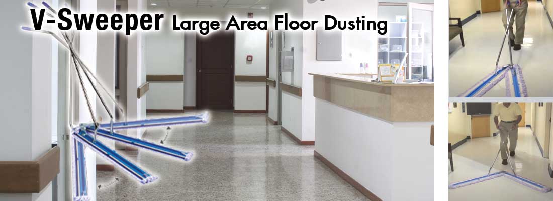 Microfiber V-Sweeper Mop - FILMOP